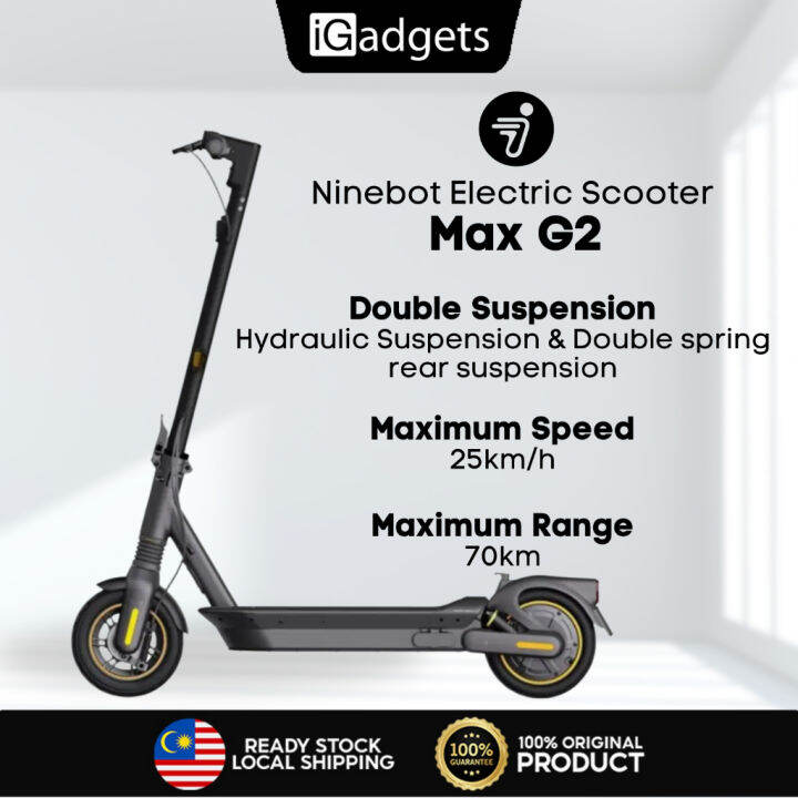 Segway-Ninebot Electric KickScooter Max G2 | Lazada