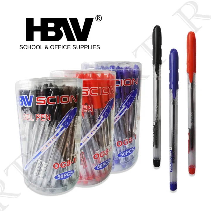 HBW Gel Pen ballpen Matrix Set School supplies ink Color Students ...