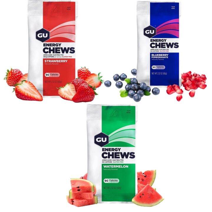 GU Energy Chews new packaging 3-Pack | Lazada PH