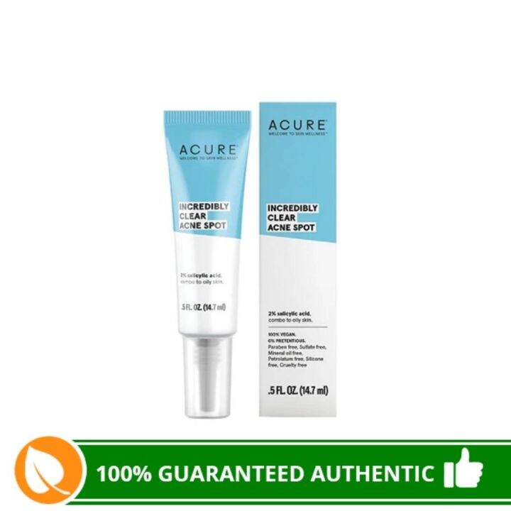 Acure Incredibly Clear Acne Spot 14.7ml | Lazada PH