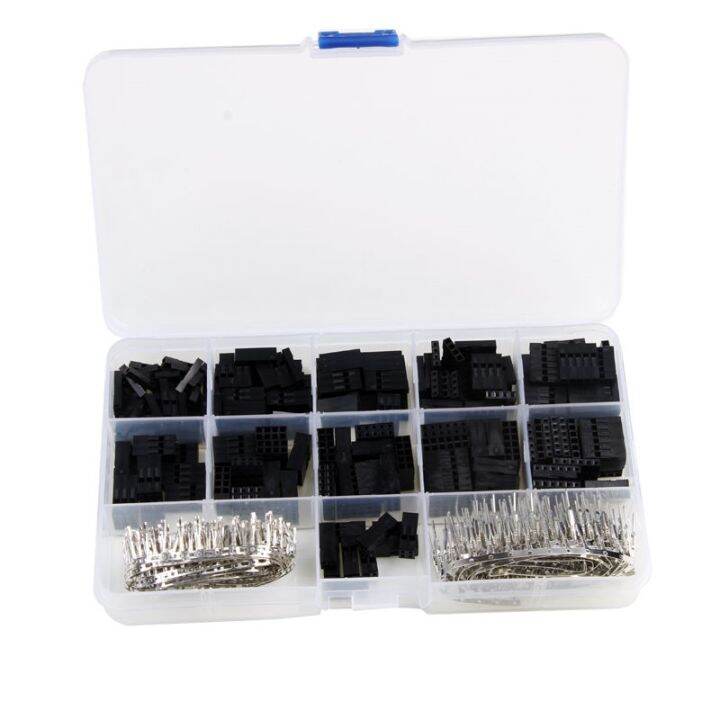 620pcs Dupont 18-26AWG Wire Jumper Pin Header Connector Housing M/F ...