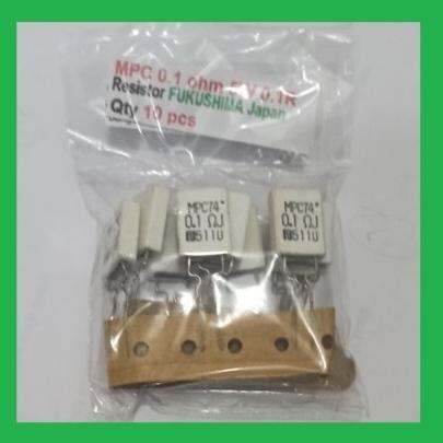 Qty 10 pcs MPC 0.1 ohm 5W 0.1R Resistor FUKUSHIMA Japan | Lazada Indonesia