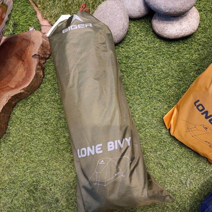 Tenda Eiger LONE BIVY Tent Olive Kuning 91000 7002 Original Bandung ...