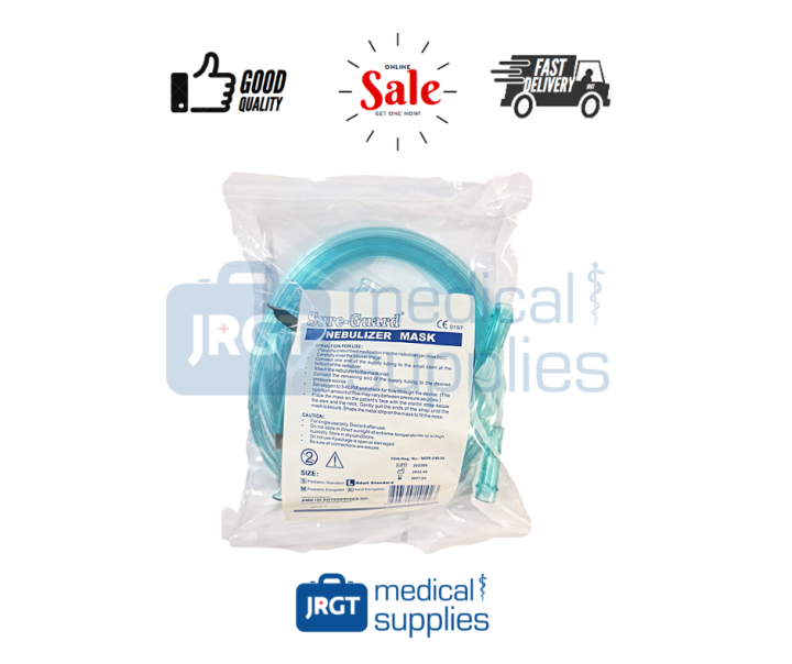 Sure-Guard Nebulizer Kit / Neb Kit (Adult / Plain): Effective Respiratory Care for Asthma and ...