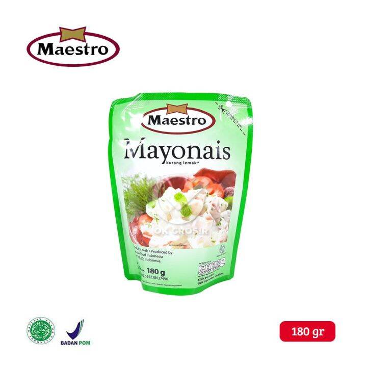 Maestro Mayonnaise Sachet [180 gr] | Lazada Indonesia