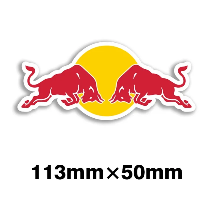 Racing Sponsor Motorcycle Sticker Helmet - RCB GoPro Honda Monster ...