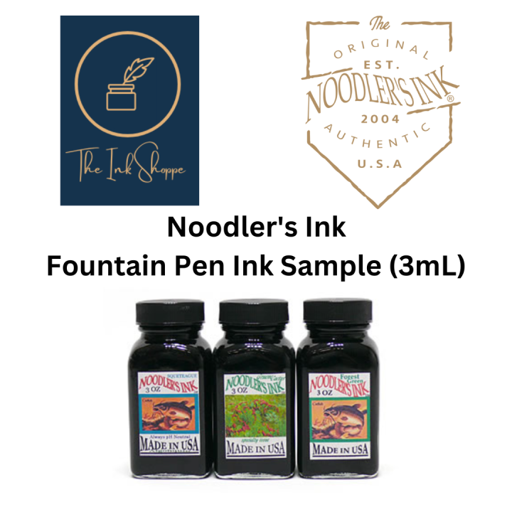Noodler's Fountain Pen Ink Sample (3mL) | Lazada PH
