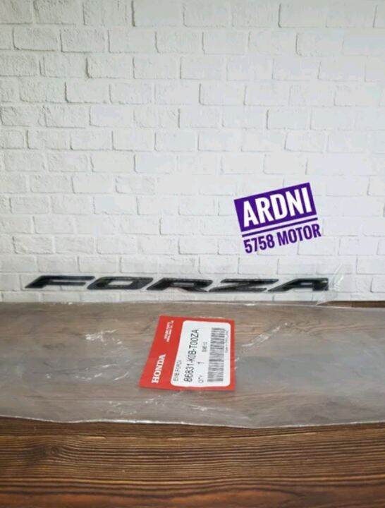 ARDNI 5758 MOTOR Emblem Sticker Stiker Logo Timbul Honda FORZA HARGA ...