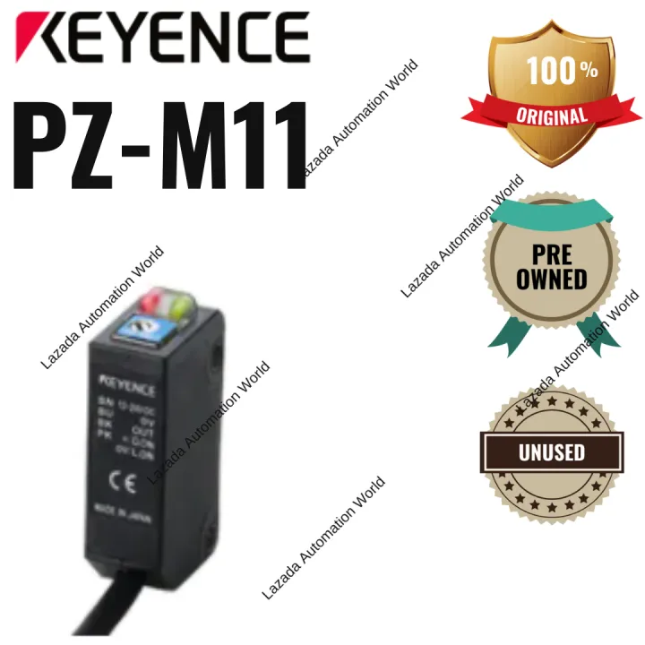 Keyence Sensor PZ-M11 Square Reflective Cable Type, NPN PZM11 PZ-M1 PZ-M PZ- PZ PZM1 PZM | Lazada