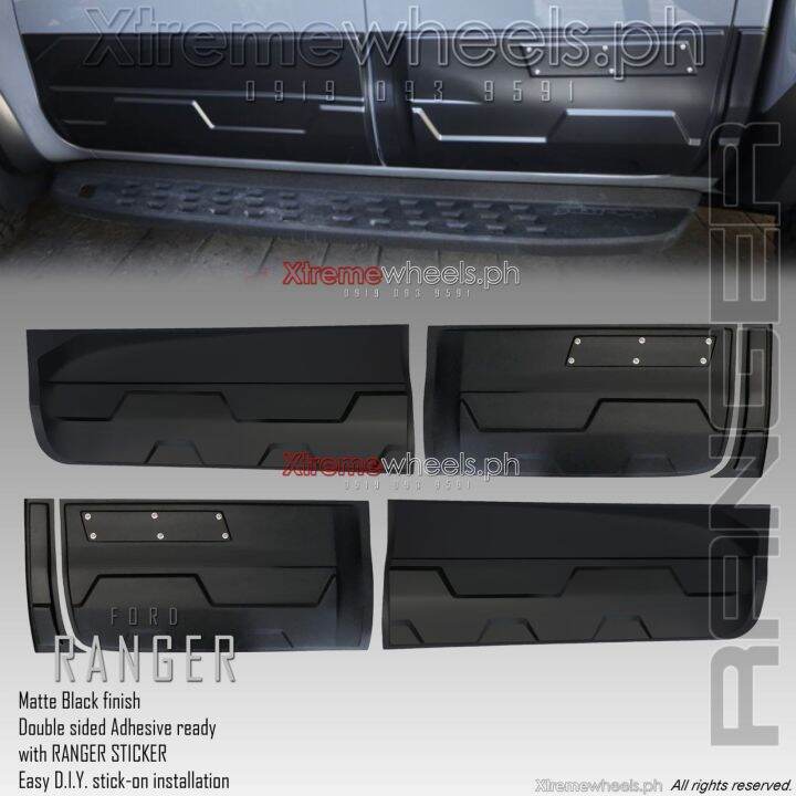 Ford Ranger / Raptor / Wildtrack/Wildtrak 2012-2022 Wide Side Door ...
