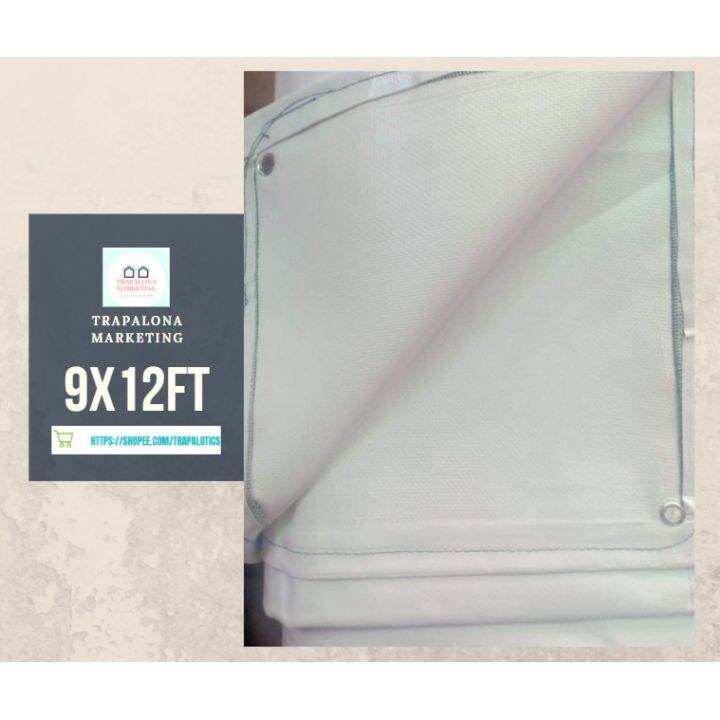 (9x12FT) ORIGINAL MARUYAMA TRAPAL LONA TOLDA PGFLEX! FOR ROOF COVER ...