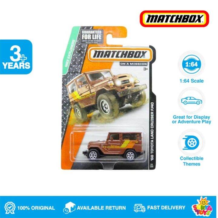 Matchbox Toyota Land Cruiser FJ40 Brown | Lazada Indonesia