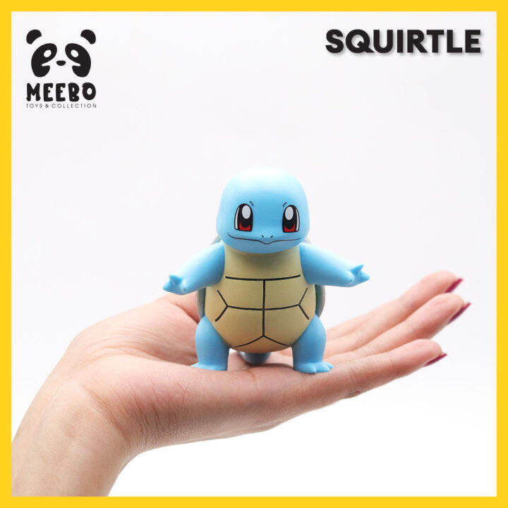 MEEBO Anime Mini Figure: Pokemon Squirtle First Gen Pokemon Starter ...