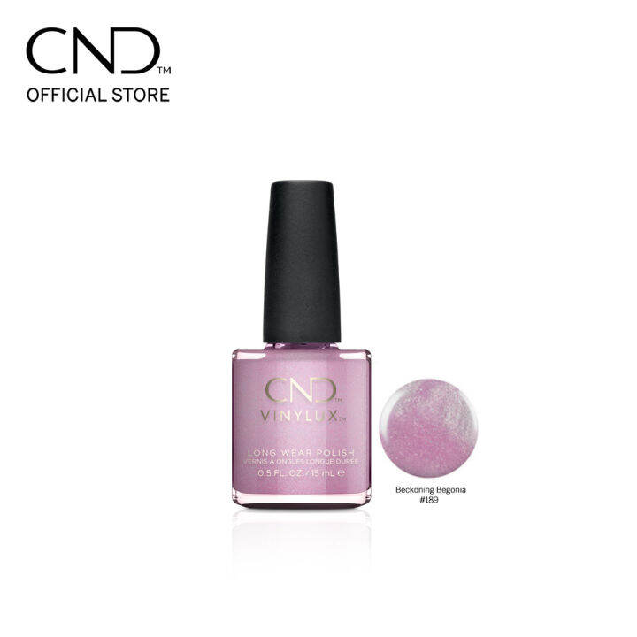 CND Vinylux™ Beckoning Begonia #189 Long Wear Polish 15ml | Lazada PH
