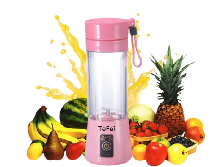 เครื่องปั่นน้ำผลไม้ ปั่นง่าย พกพาสีสันสวยงาม พกพาไปได้ทุกที่ เครื่องปั่นผลไม้ ปั่นน้ำแข็ง แก้ว ...