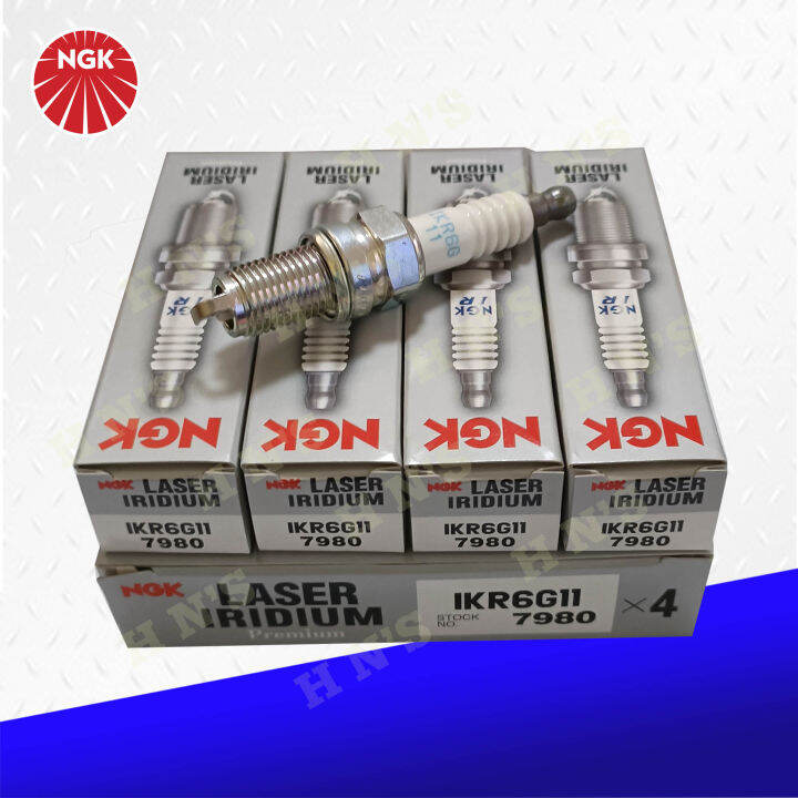 NGK IKR6G11 Laser Iridium Spark Plug for Suzuki Ertiga ( 2013 - 2016 ...