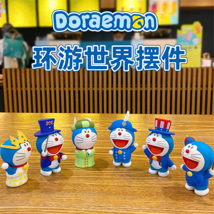 The Genuine Authorization Doraemon Travel Around The World Little ...