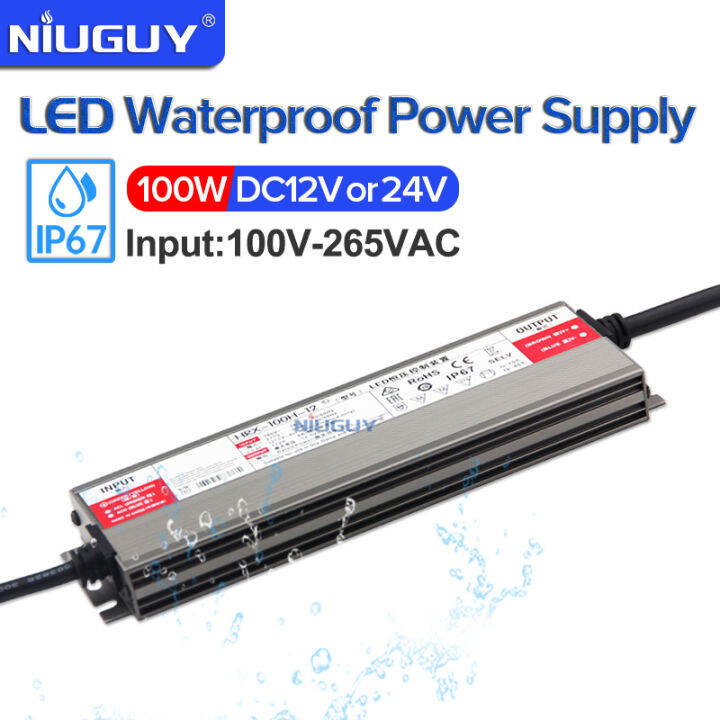 【24-hour delivery】led power supply 100W Waterproof Lighting ...