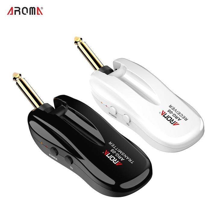 AROMA ARG-05 Wireless Guitar Audio Transmission System Transmitter ...