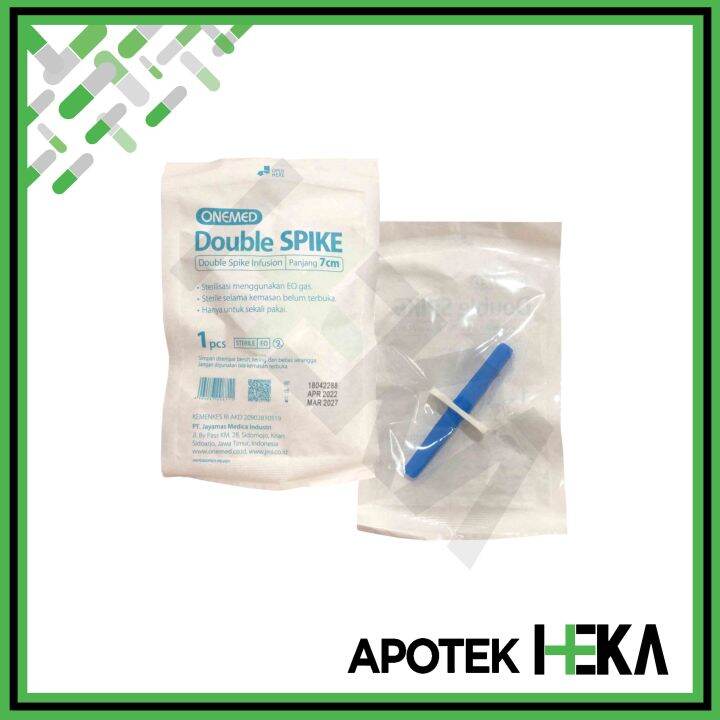 Transofix Onemed Double Spike 1 pc - Alat Tusuk Cairan Infus | Lazada ...