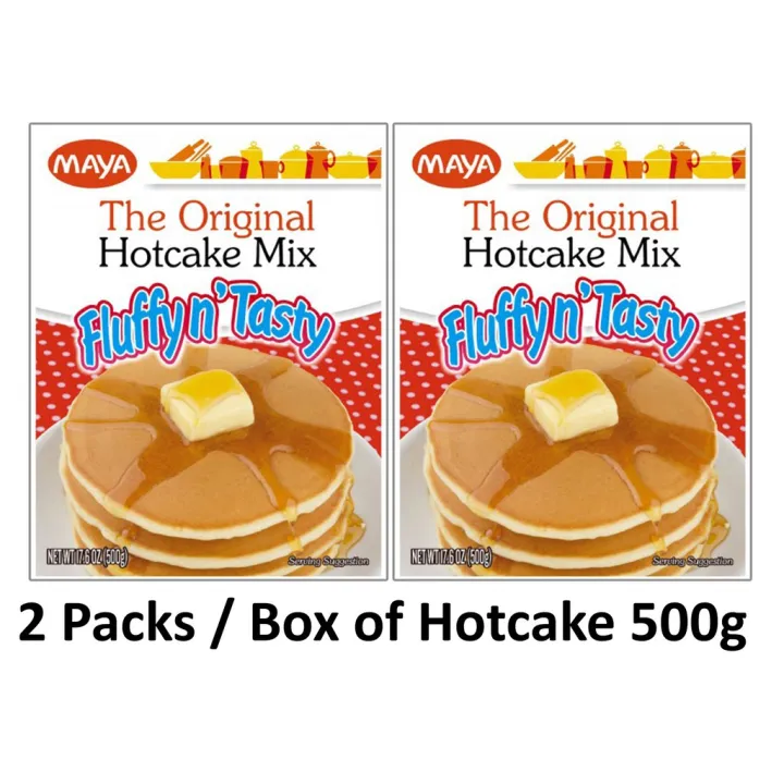 2 Boxes Maya The Original Hotcake Mix 500g | Lazada PH