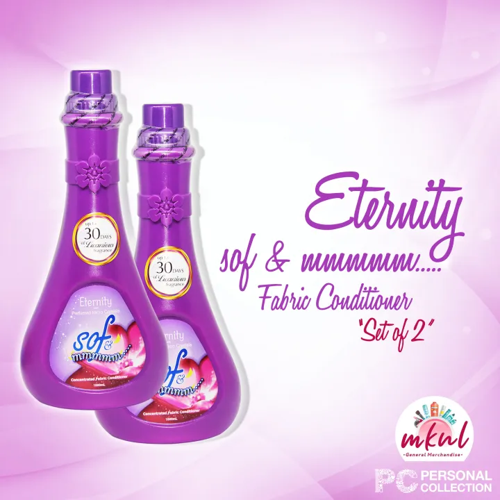 Personal Collection SOF & MMMMM..... Fabric Conditioner ETERNITY 1000ml ...