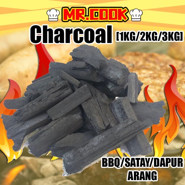 [MR.COOK] BBQ Arang Charcoal BBQ Arang Bakau Arang Tahan Barbecue Charcoal 火炭 | Lazada