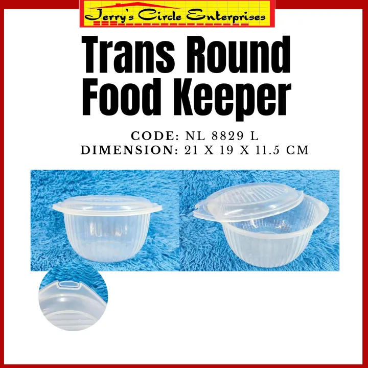 TRANS ROUND FOOD KEEPER/FOOD KEEPER JCE | Lazada PH
