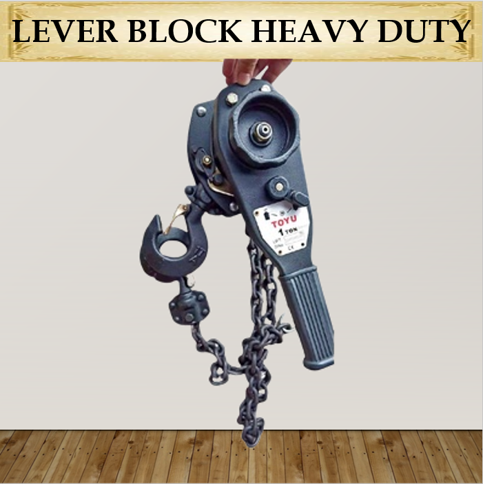 ROPE Lifting 0.5T x 1.5M (6mm) LEVER BLOCK (Heavy Duty) Durable high ...