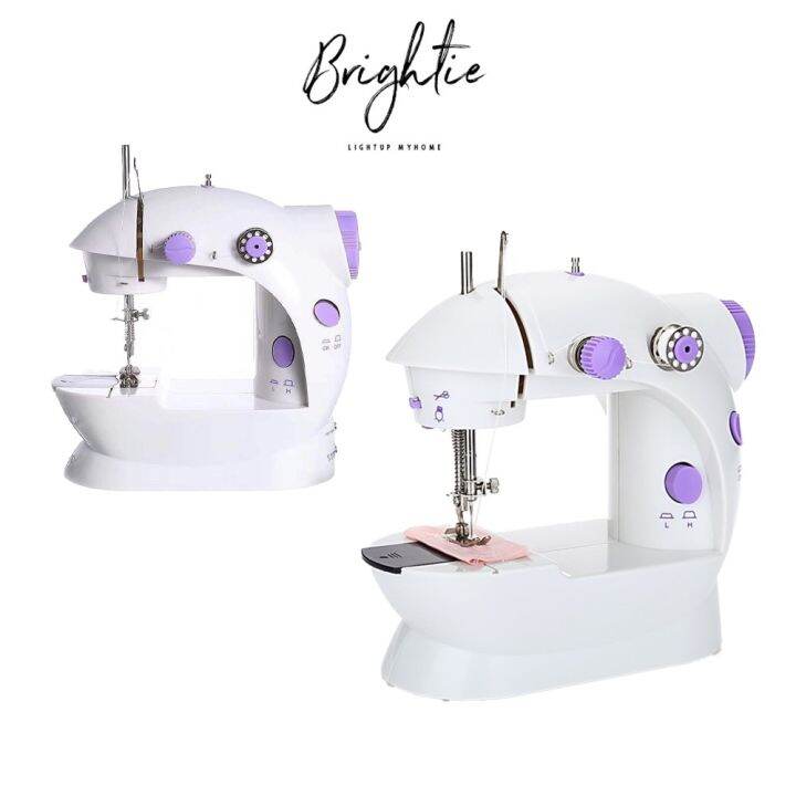 Brightie Portable Mini Sewing Machine SM-202A Pro Upgraded 12 Sewing ...