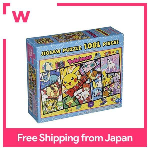 ensky 108 Large Piece Jigsaw Puzzle Pokemon Pokemon Comic Art 108-L760 ...