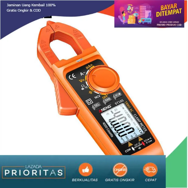 [BISA COD-BANTING HARGA] / Digital Clamp Meter tang ampere multimeter ...