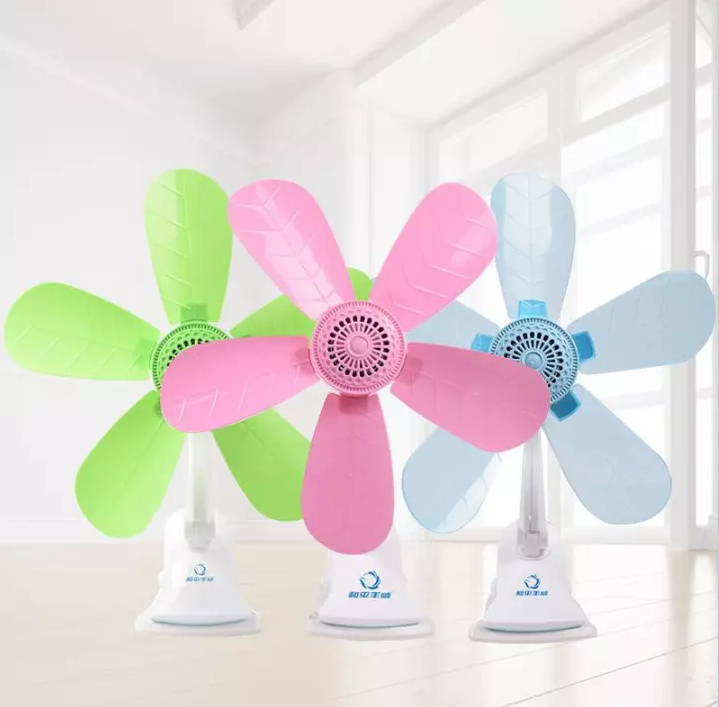 CXH.store Quality 5 blades Clip Electric Mini Fans /CLIP Five-leaf fan ...