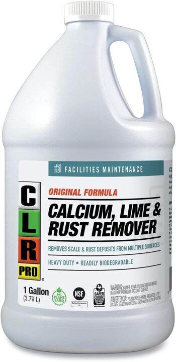 CLR PRO Original Formula Calcium, Lime and Rust Remover - 1 Gallon ...