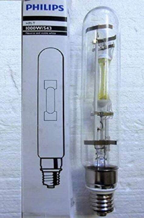 Philips หลอดเมทัล 1000W ทรงกระบอก HPI-T High Wattage Metal Halide Lamps ...