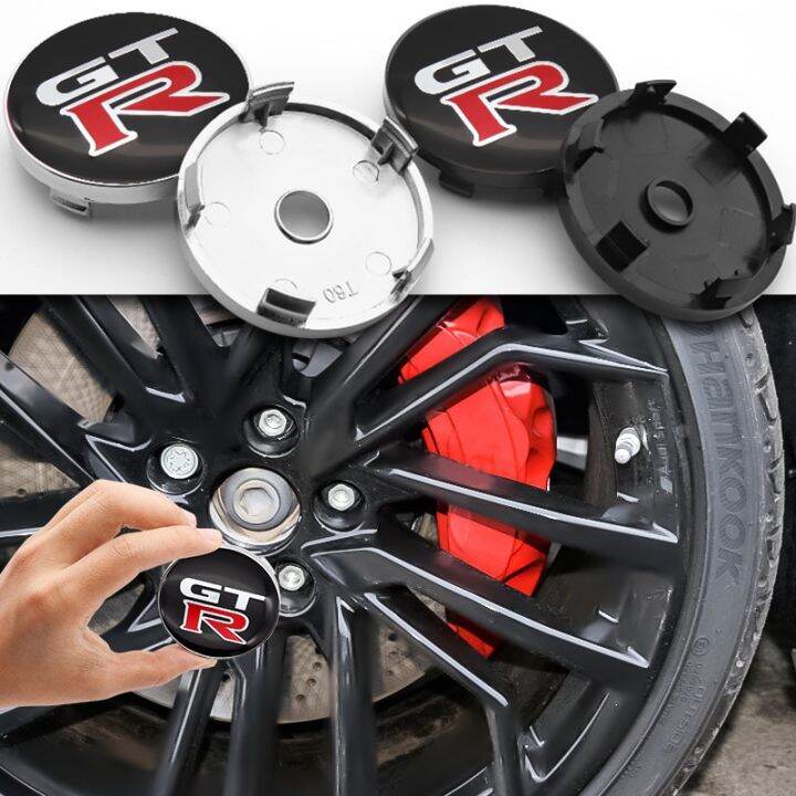 CarDIY 4pcs 60mm car modified hub cap center cap hub cap for Nissan GTR ...