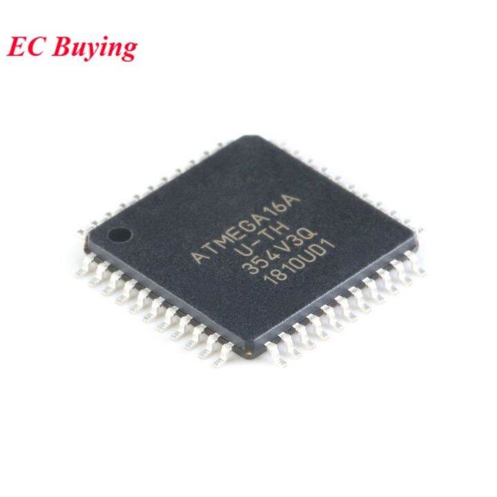 Atmega16 Atmega16a Atmega16a Pu Atmega16a Au Tqfp 44 Dip 40ที่ยี่ห้อ Mcu 8bit 16kb แฟลชเดิม