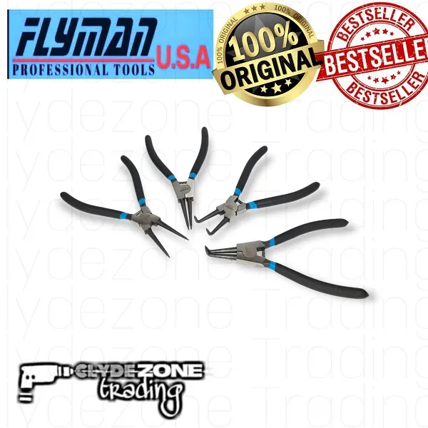 FLYMAN ORIGINAL SNAP RING PLIER SET / CIRCLIP REMOVER TOOLFLY | Lazada PH