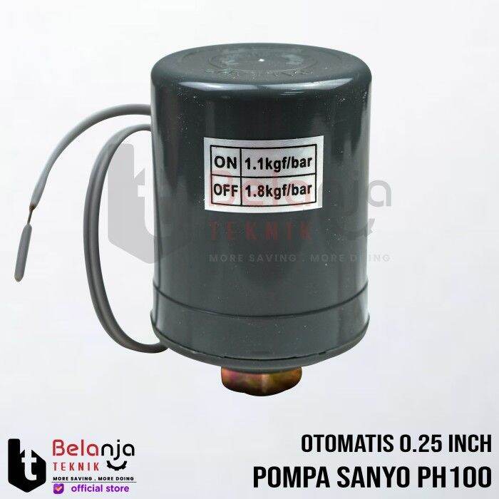 Sanyo Otomatis Pompa Air 0.25 Inchi PH-100 Pressure Switch Pompa ...