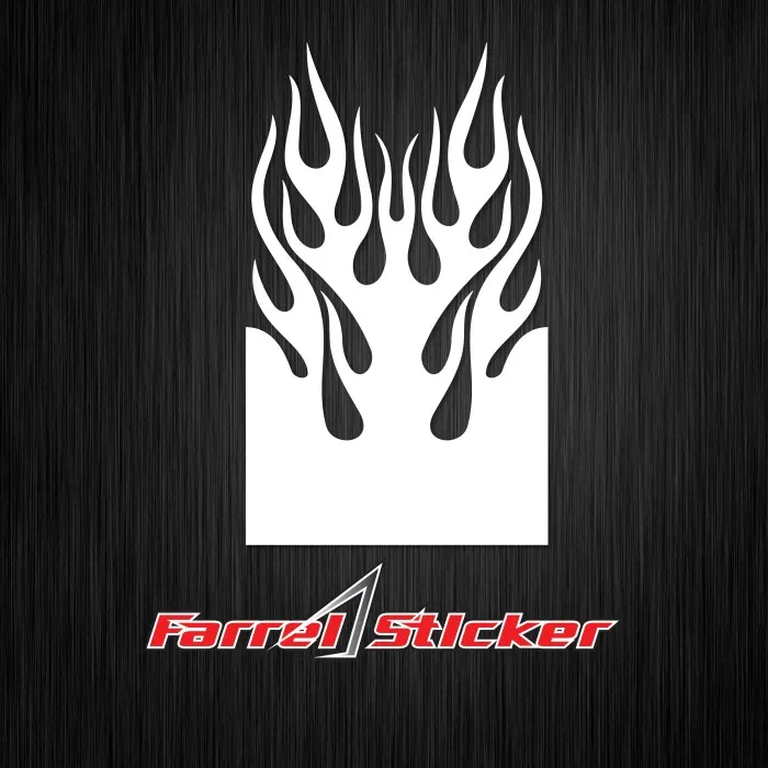 stiker SPAKBOR sticker tribal API - Putih | Lazada Indonesia