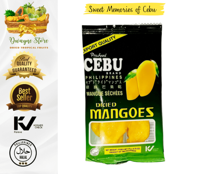 CEBU DRIED MANGO SLICE 20G | Lazada PH