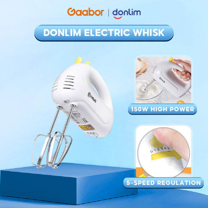 GAABOR x Donlim 150W High Power Copper Core Motor 5-Speed Double Rod ...