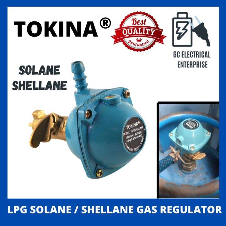 【READY STOCK】 ☜Tokina LPG Gas Regulator for SOLANE SHELLANE Regulator ...