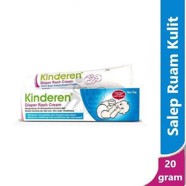 Kinderen Diaper Rash Cream 20 gram - salep ruam gatal popok bayi ...