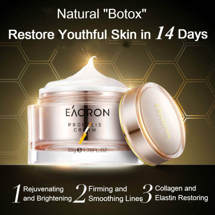 EAORON Propolis Facial Cream 50ml | Anti-Aging | Reduce Fine Lines and ...