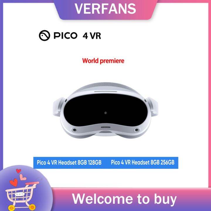 2022ใหม่ Pico 4หูฟัง VR All-In-One ชุดหูฟังเสมือนจริงจอแสดงผล4K 8GB หู ...