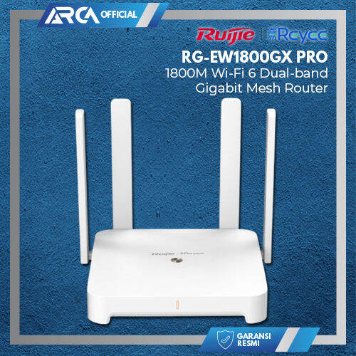 Mesh Router Ruijie Reye RG-EW1800GX PRO 1800M WiFi 6 Dual-band Gigabit ...