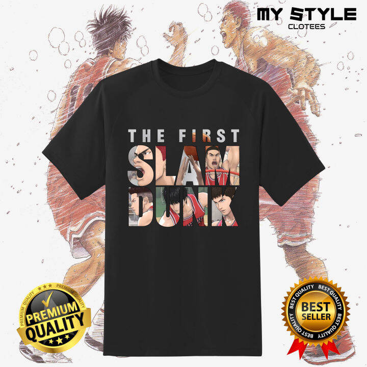 The Slam Dunk t shirt/ baju slam dunk 100% cotton/baju anime/灌篮高手衣服 ...