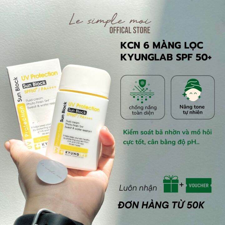 Kem Chống Nắng Kyung Lab UV Protection Sun Block SPF SPF50+ PA++++ 50ml ...