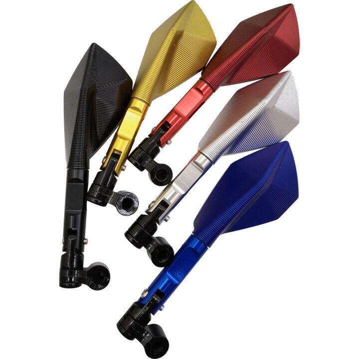 Side Mirror 1Pair For Honda Yamaha Suzuki Kawasaki Universal 1 Set Xrm ...